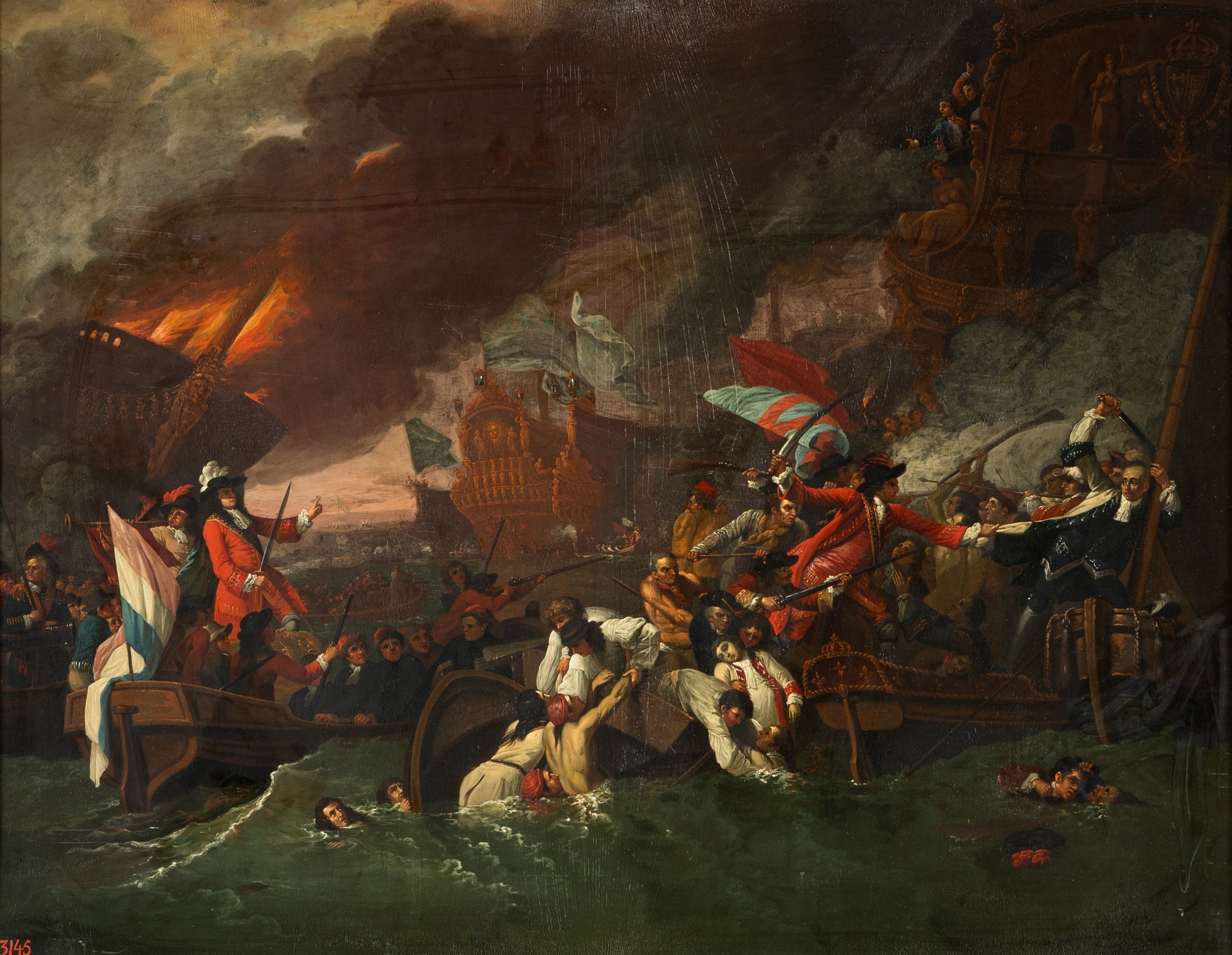 West Benjamin | The Battle of La Hogue (1778 | Compare similar artworks ...