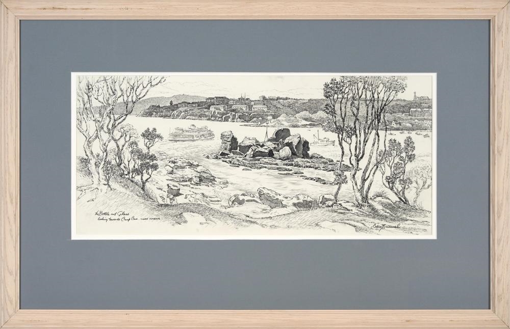 Cedric Emanuel | The Bottle and Glass Rocks looking towards Camp Cove ...