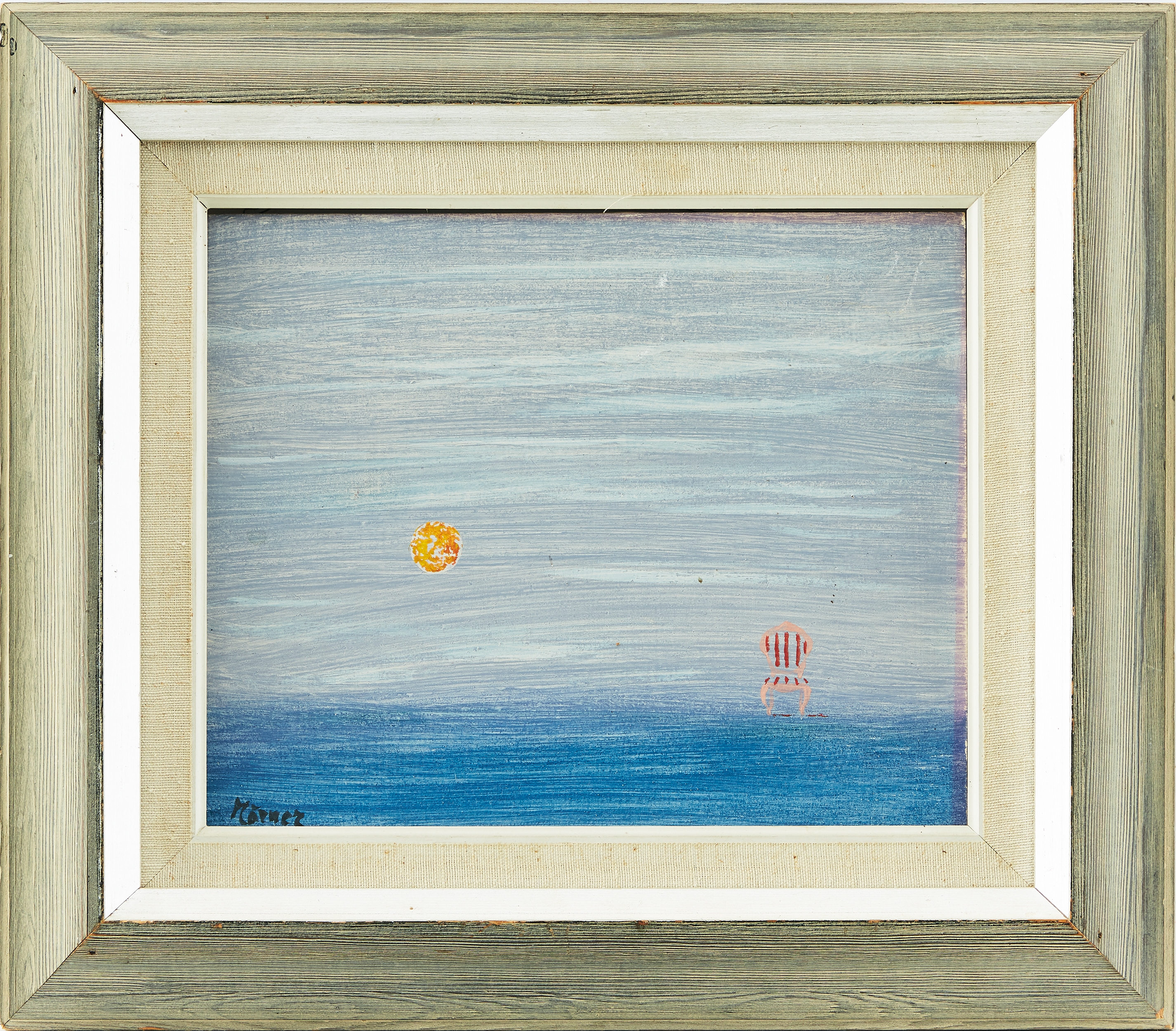 Stellan Mörner | Stol och måne | MutualArt
