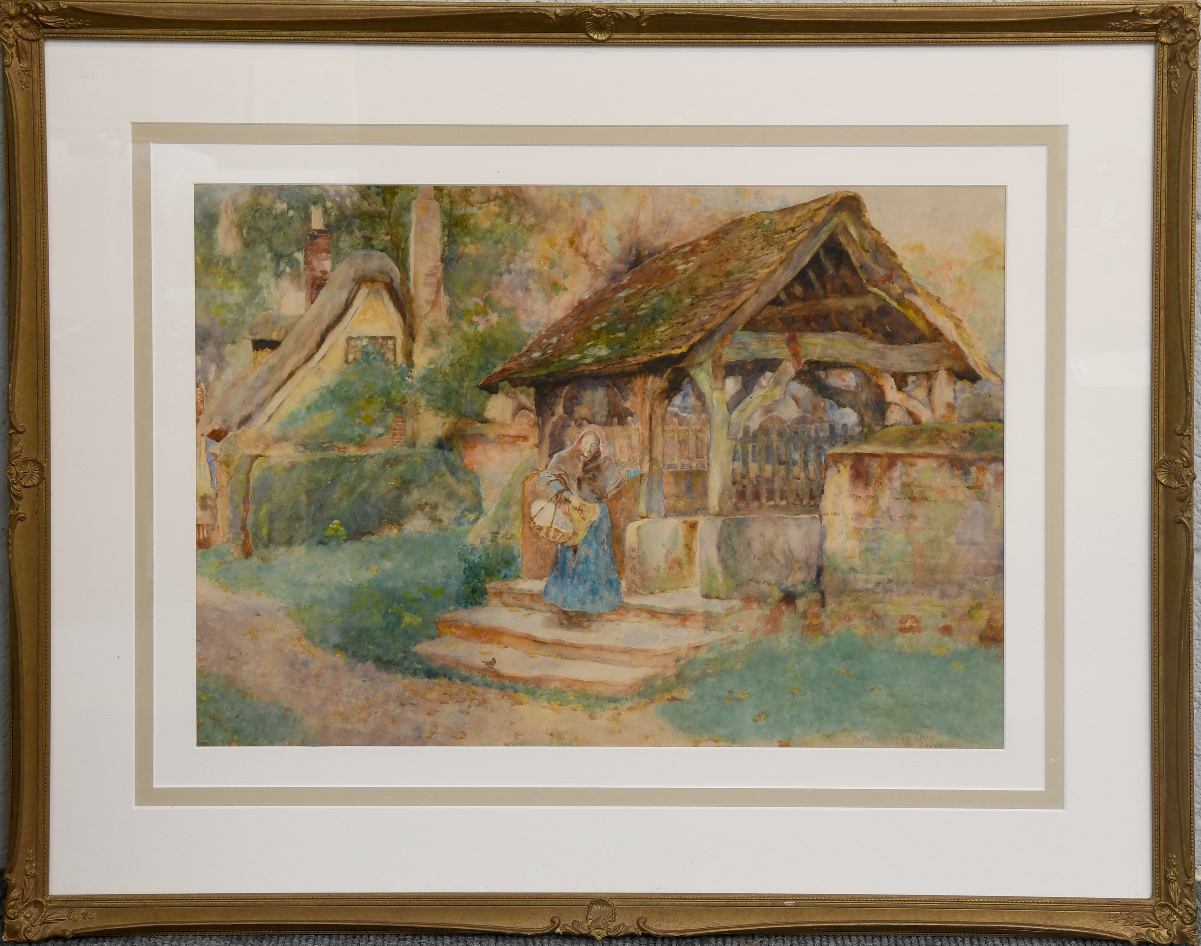 David Woodlock | The Old Lych Gate, Welford | MutualArt