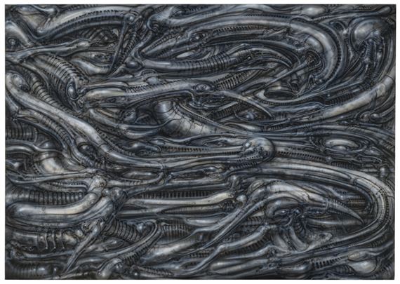 H. R. Giger | Biomechanical Landscape I (1979) | MutualArt