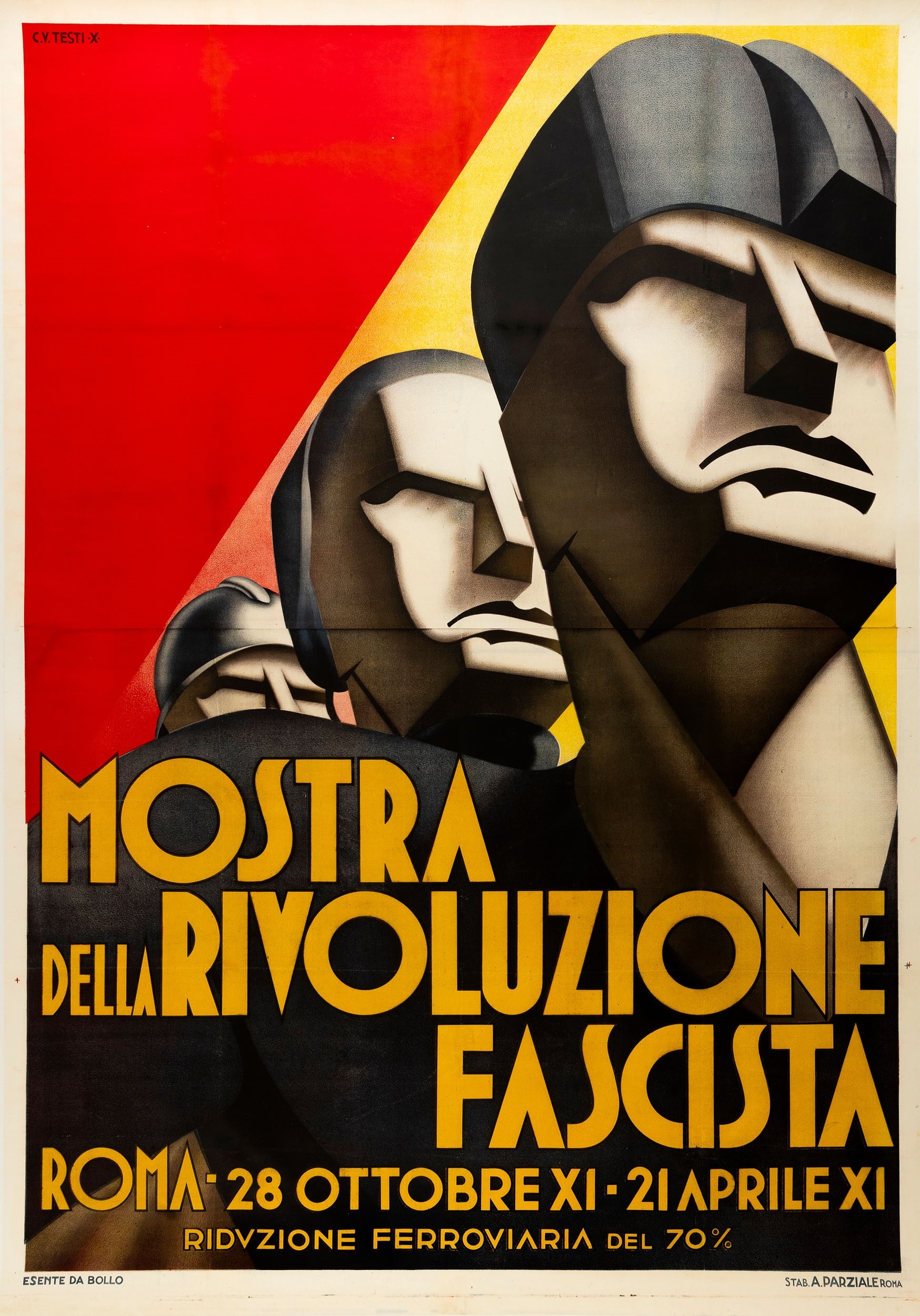 Carlo Vittorio Testi | Mostra della Rivoluzione Fascista - Roma (1933 ...