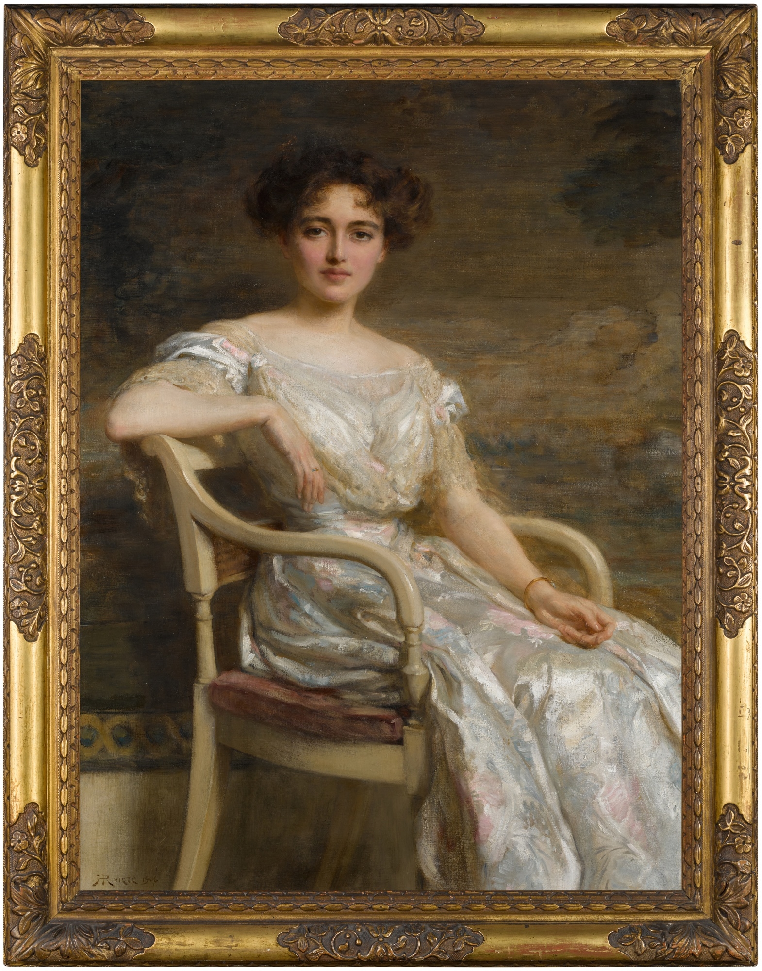 Hugh Goldwin Riviere | Dora Critchett (1906) | MutualArt