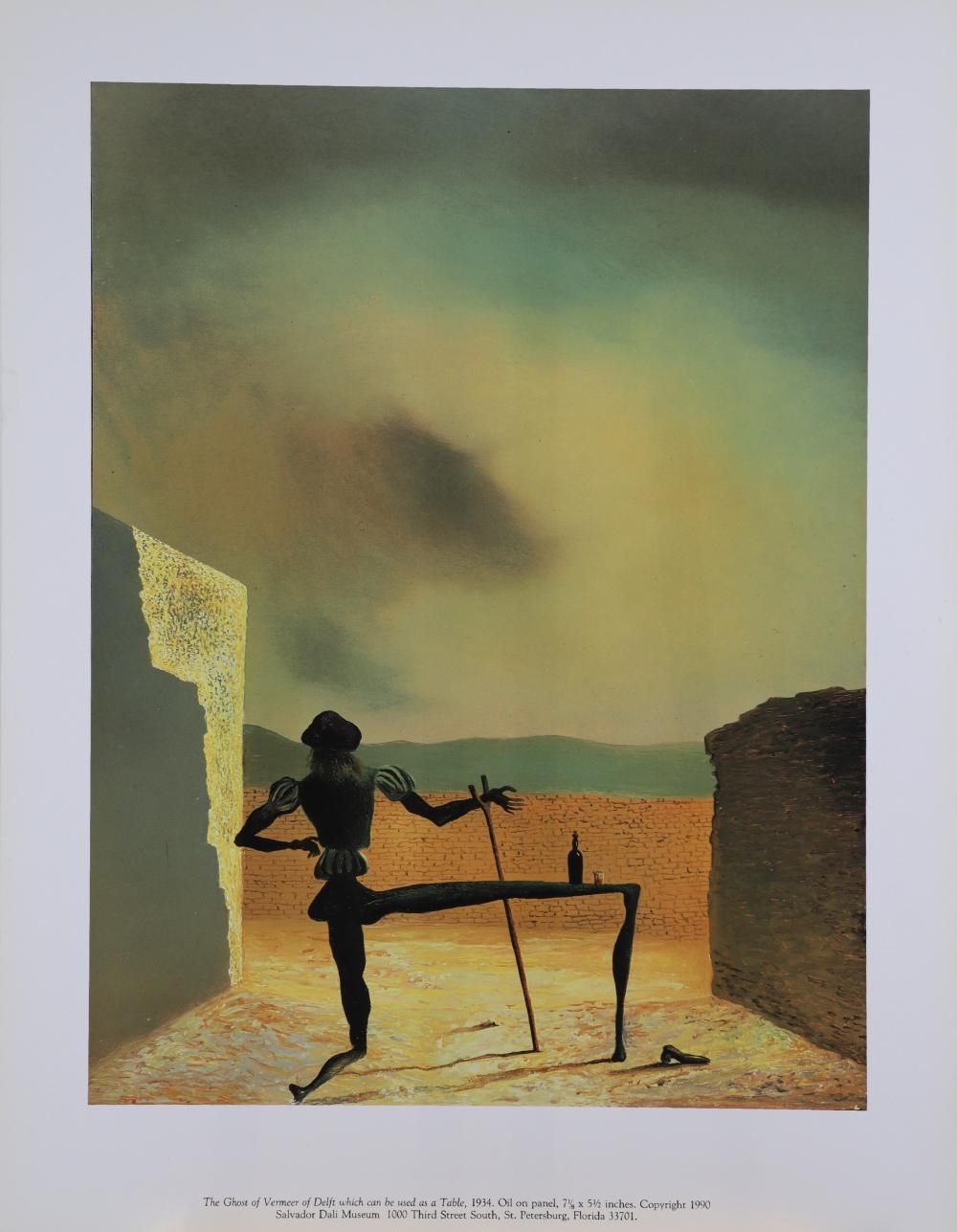 Salvador Dalí | 'THE GHOST OF VERMEER OF DELFT WHICH CAN BE USED AS A ...