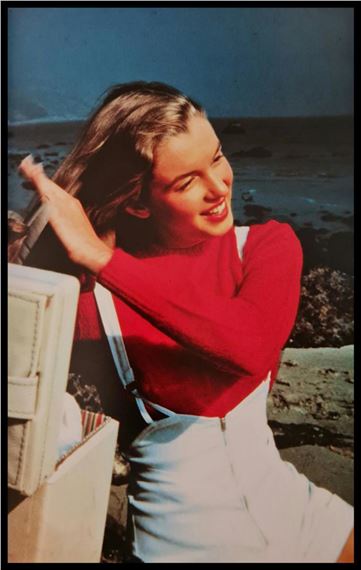 Ed Feingersh | MARILYN MONROE WITH CHANEL #5 (1939) | MutualArt