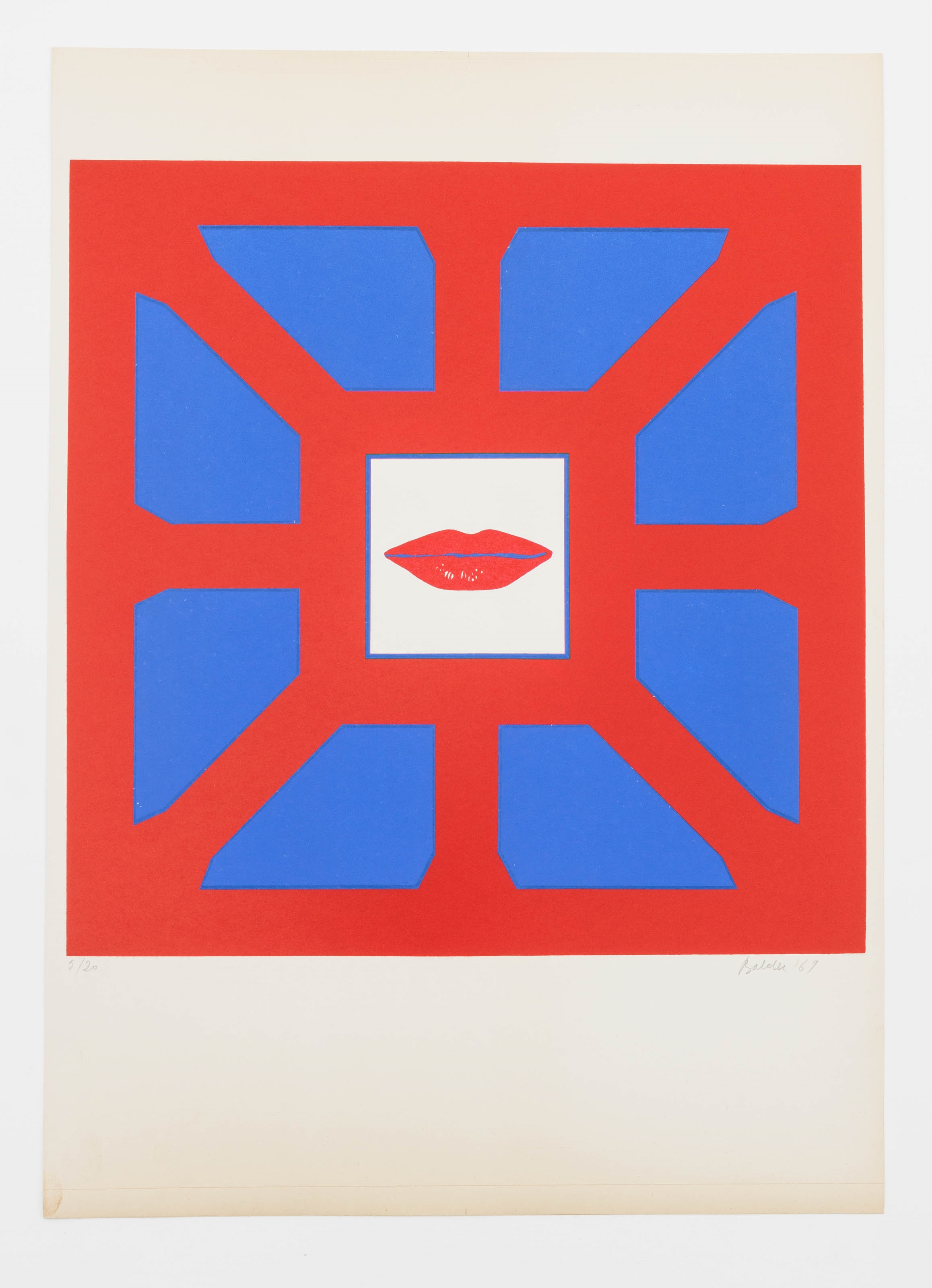 Boudewijn van Hoecke | Folder with five original silkscreen prints. All ...