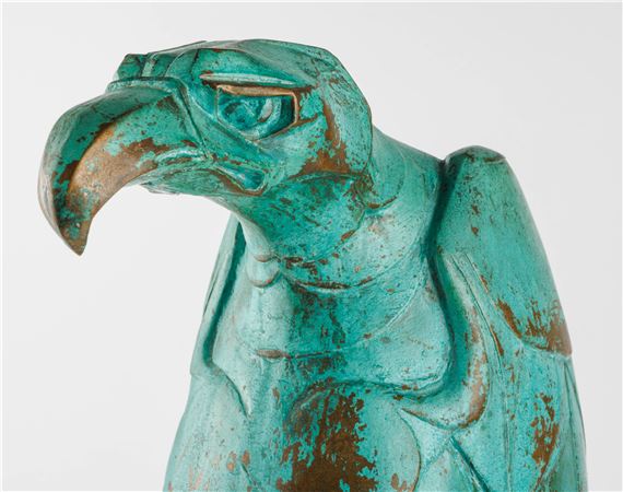 Willem Antonius van der Winkel | Vulture on rock (1925) | MutualArt
