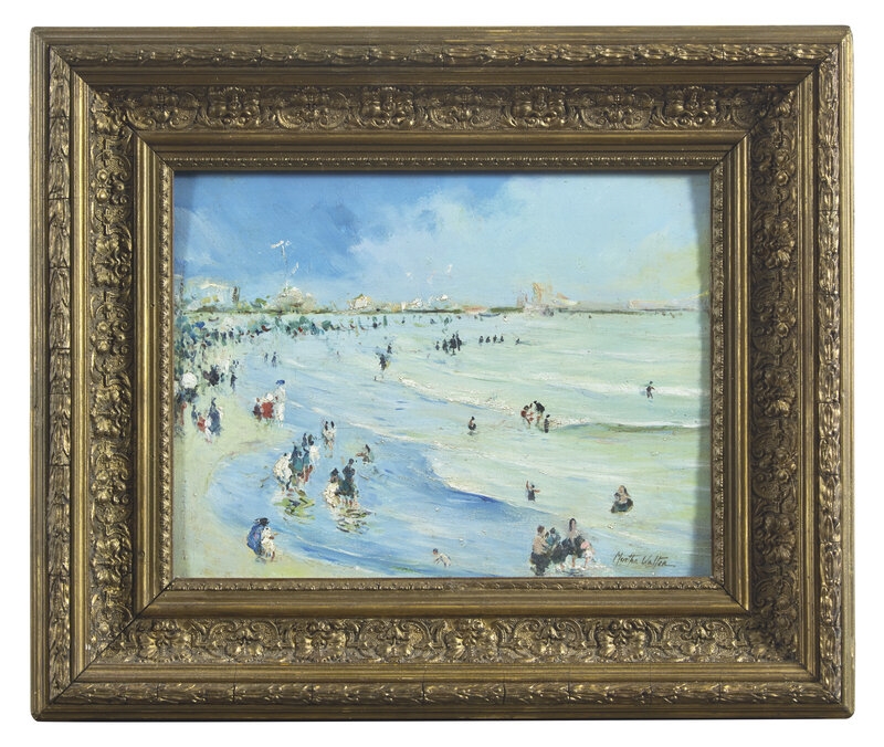 Martha Walter | Beach Scene (Coney Island) | MutualArt