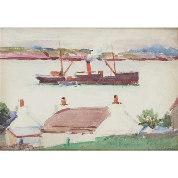 Francis Campbell Boileau Cadell | island of rum from iona | MutualArt