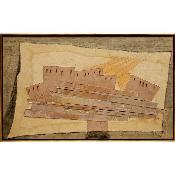 Lee Gatch | Pueblo Strata (1964) | MutualArt