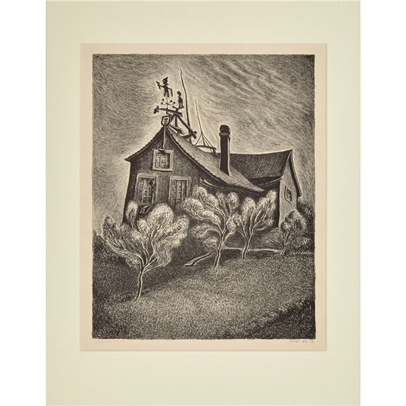 Wanda Gág | Wagon House (1929) | MutualArt