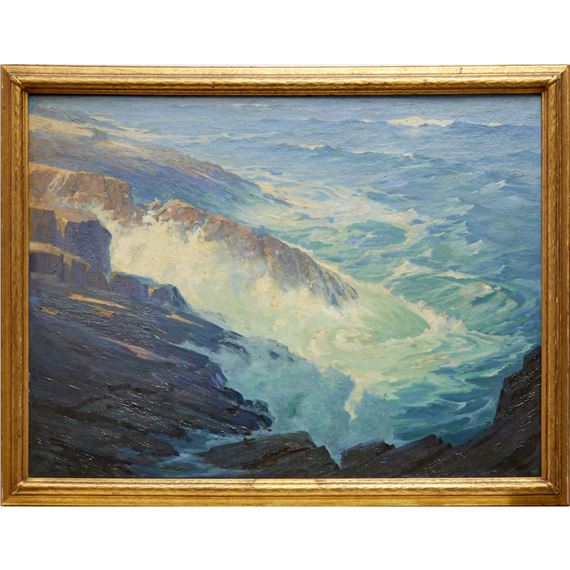 Galen Joseph Perrett | The Sea Swirl (1925) | MutualArt