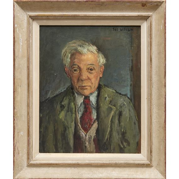 Sol Wilson | Portrait of Abraham Walkowitz (1944) | MutualArt