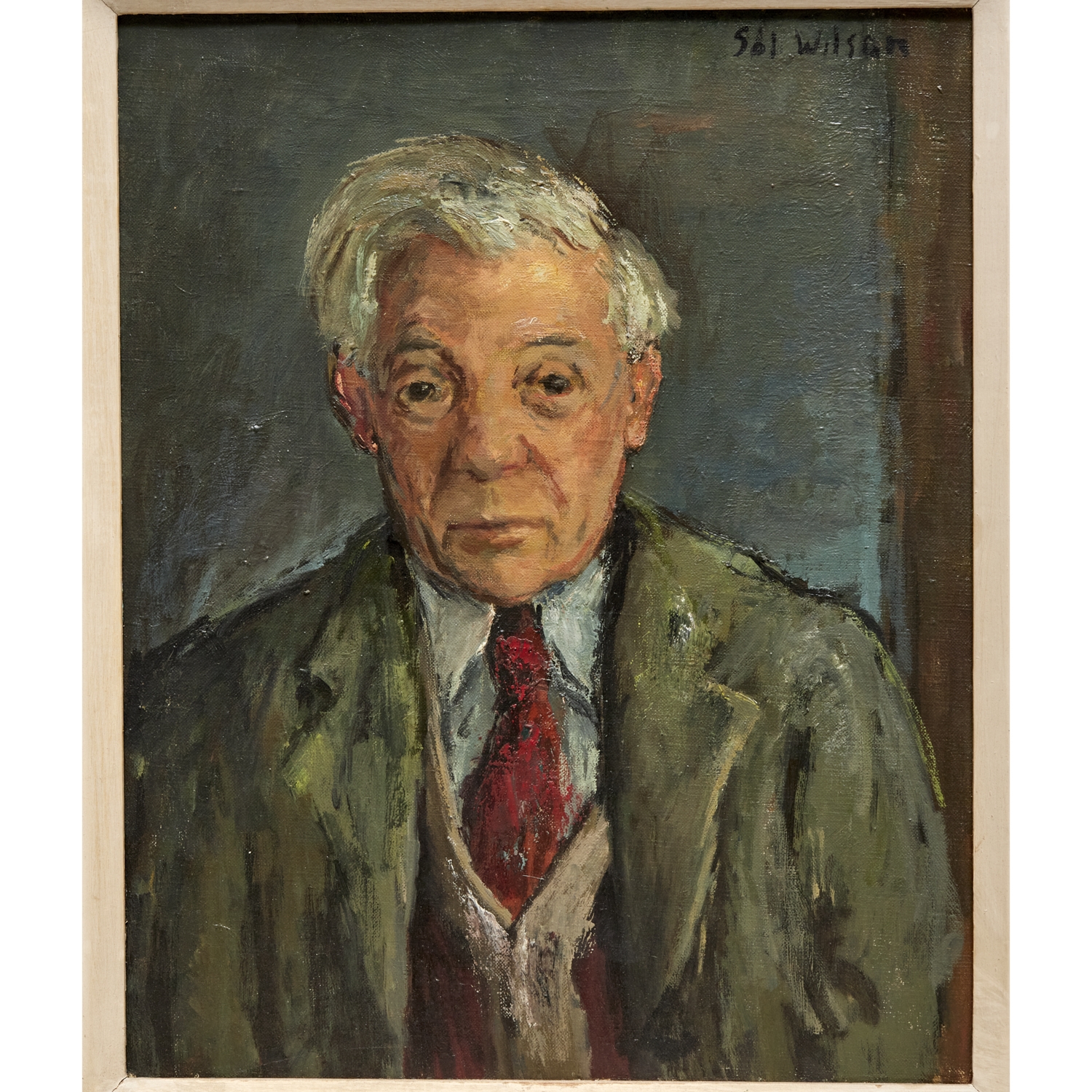 Sol Wilson | Portrait of Abraham Walkowitz (1944) | MutualArt