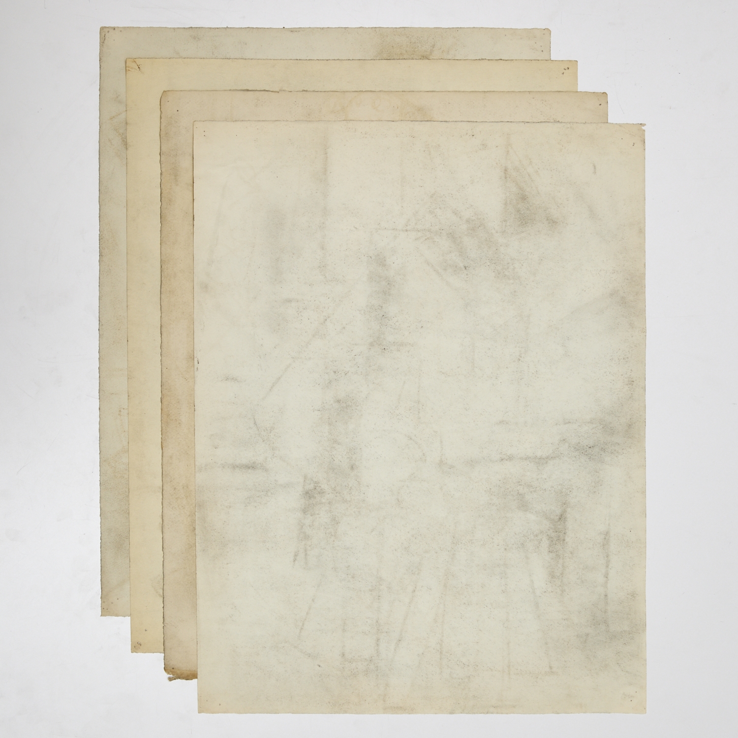 Margaret Jennings | untitled cubist drawings with corrections by Hans ...