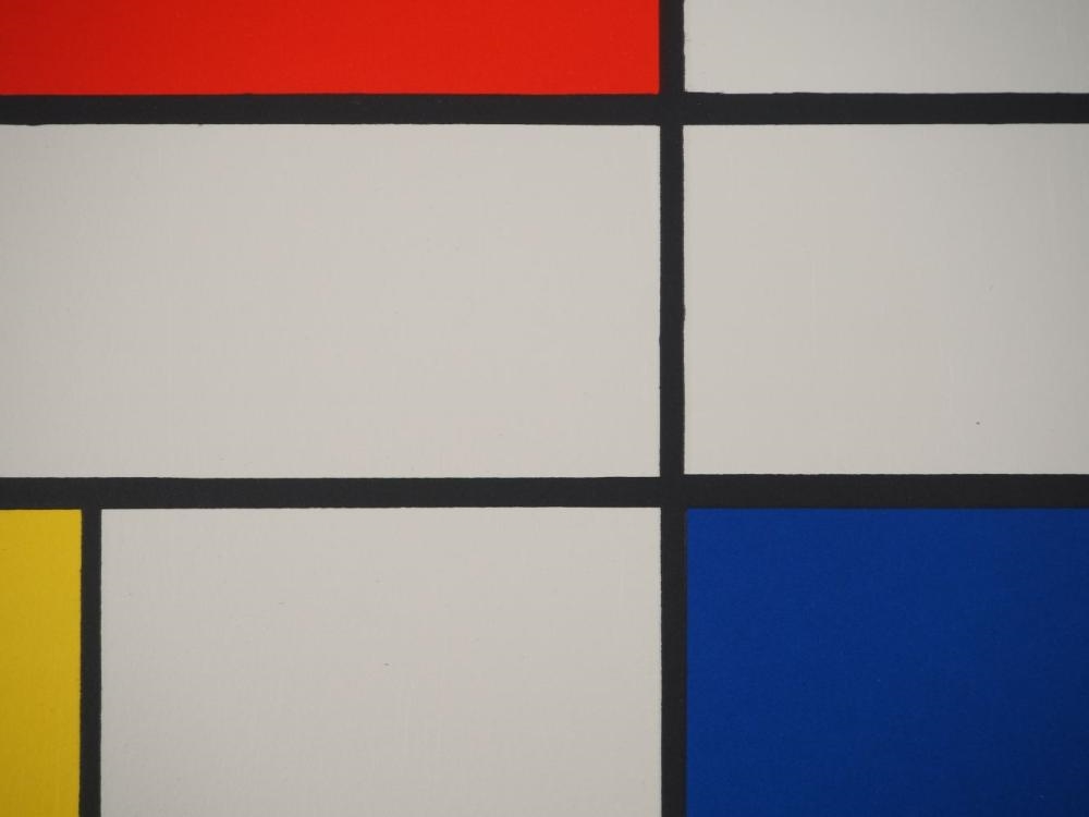 Piet Mondrian | Piet MONDRIAN - Composition C n°III in red (1935 ...