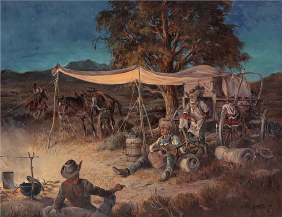 Fred Harman | Song Of The Range (1941) | MutualArt