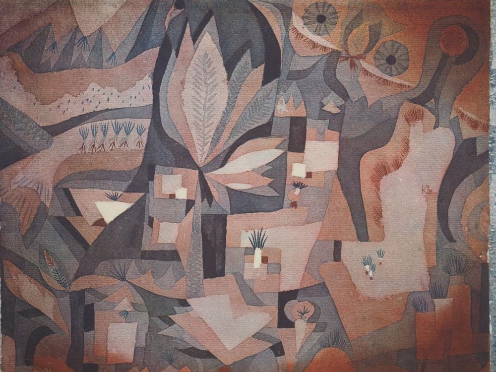 Paul Klee | Paul KLEE - Flower garden (1956) | MutualArt