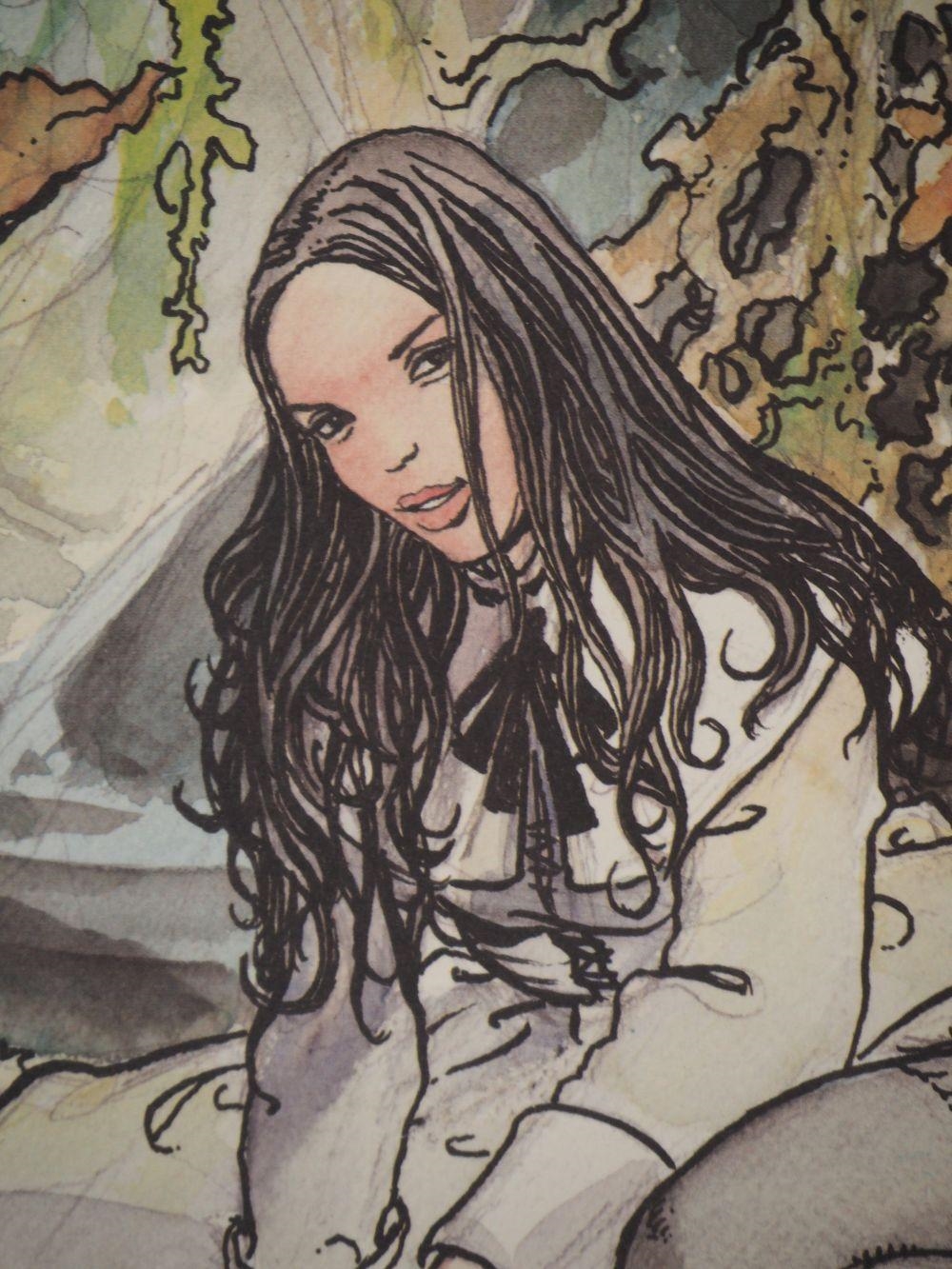 Milo Manara | Milo MANARA - Indian Summer: Young Woman and Voyeuristic ...