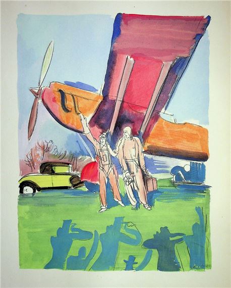 Milivoj Uzelac | Milivoj UZELAC - Aviation: First flight | MutualArt