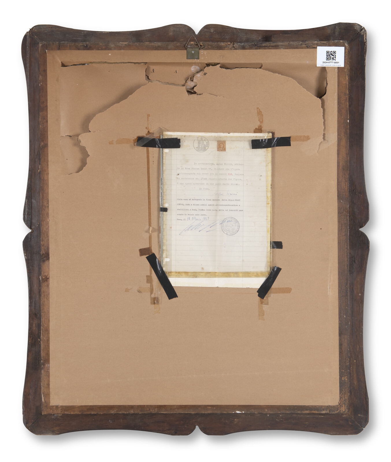 Mario Sironi | DUE FIGURE (1946) | MutualArt