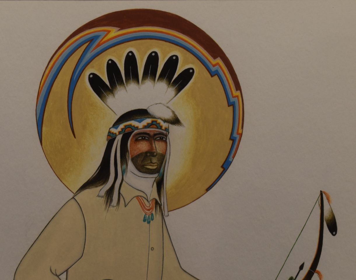 Paul Vigil | TESUQUE PAINTING (PAUL VIGIL) (1992) | MutualArt