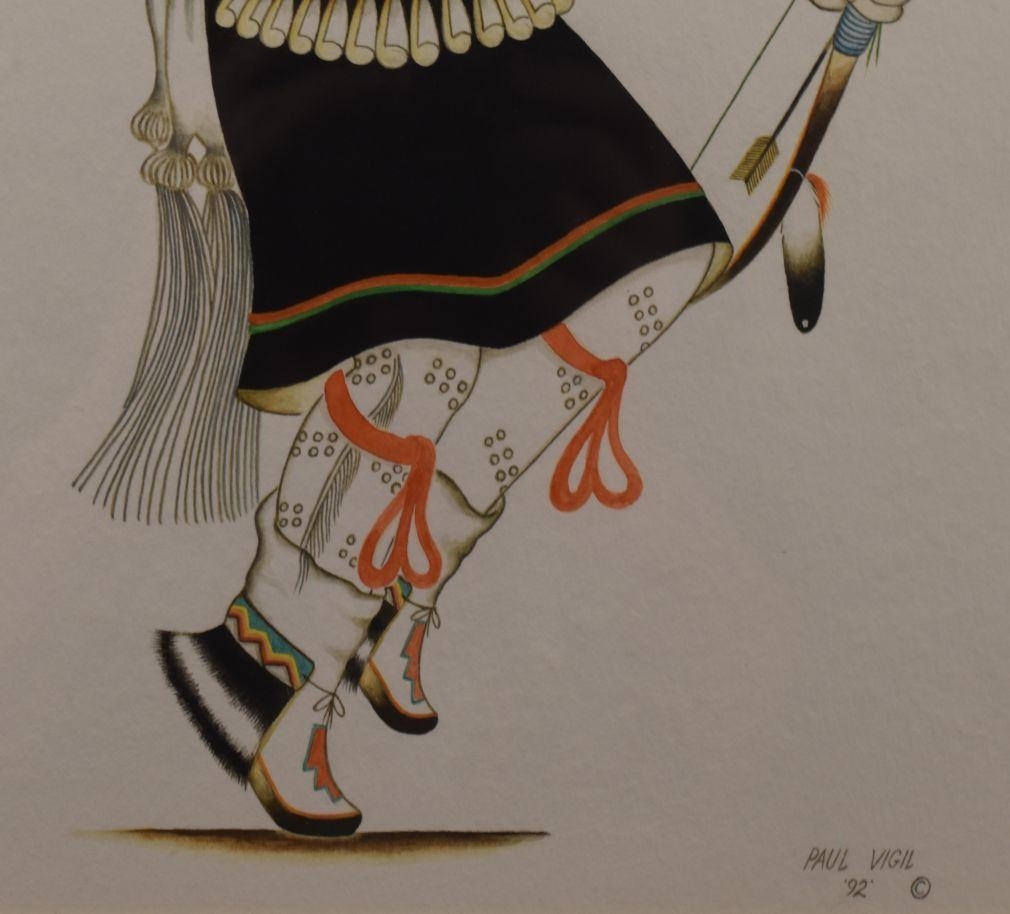 Paul Vigil | TESUQUE PAINTING (PAUL VIGIL) (1992) | MutualArt