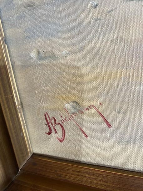 Alex Brickman | Alex Brickman (1900-1954) Ancient Ruins Oil on canvas ...