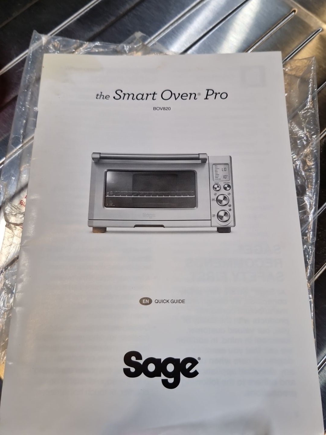 Yin Jun | Sage stainless steel digital oven with multi-function dials ...