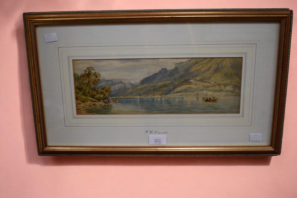 Frederick Clive Newcome | Continental 19th Century school watercolour ...