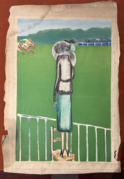 Kees van Dongen | Based on Kees Van DONGEN The silver fox Color ...