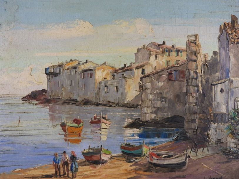 Louis Jacques Vigon | Village Corse | MutualArt