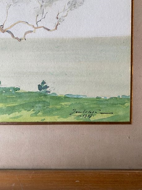 Jean Collet | Watercolour signed lower right and dated 1934 (1934 ...