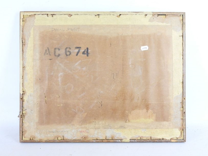 Anthony Vandyke Copley Fielding | View of farm (1830) | MutualArt