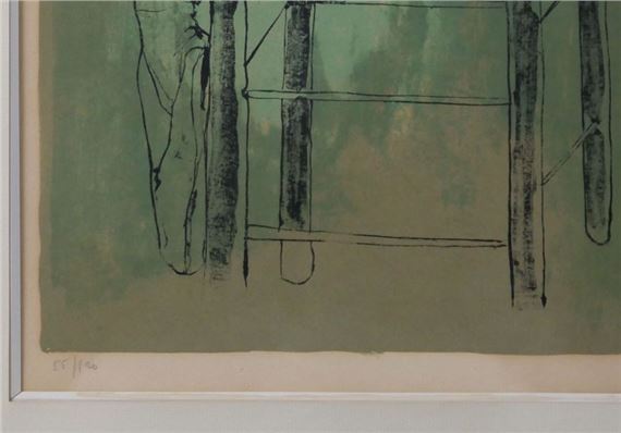 Jean Jansem | Seated ballerina | MutualArt