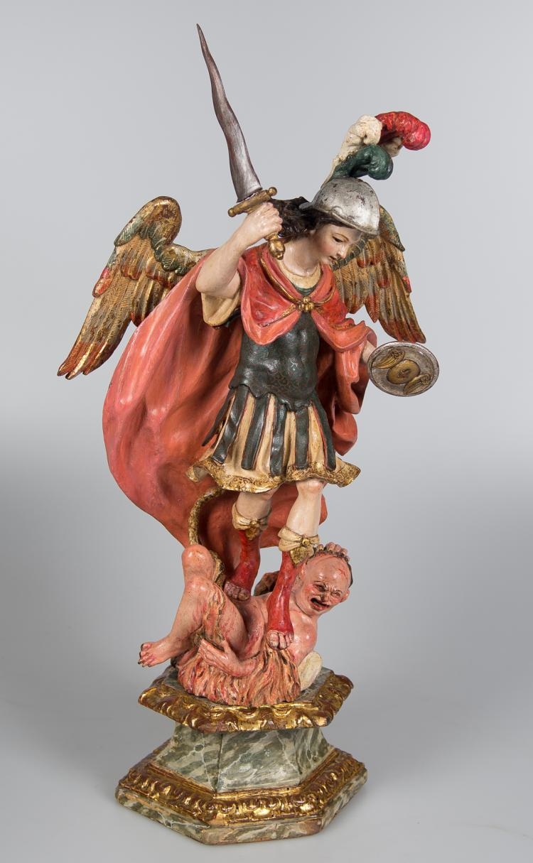 Luisa Roldan | Saint Michael the Archangel (1656) | MutualArt