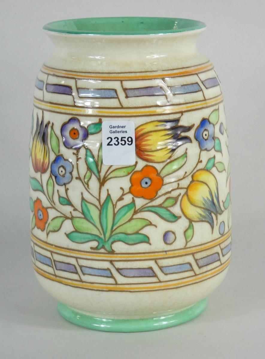 Charlotte Rhead | Charlotte Rhead art pottery vase by Bursley-Ware ...