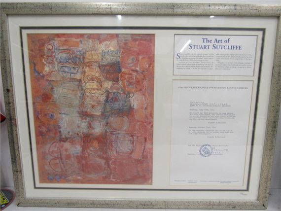Stuart Sutcliffe | The Artwork of Stuart Sutcliffe (5th Beatle!) ltd ...