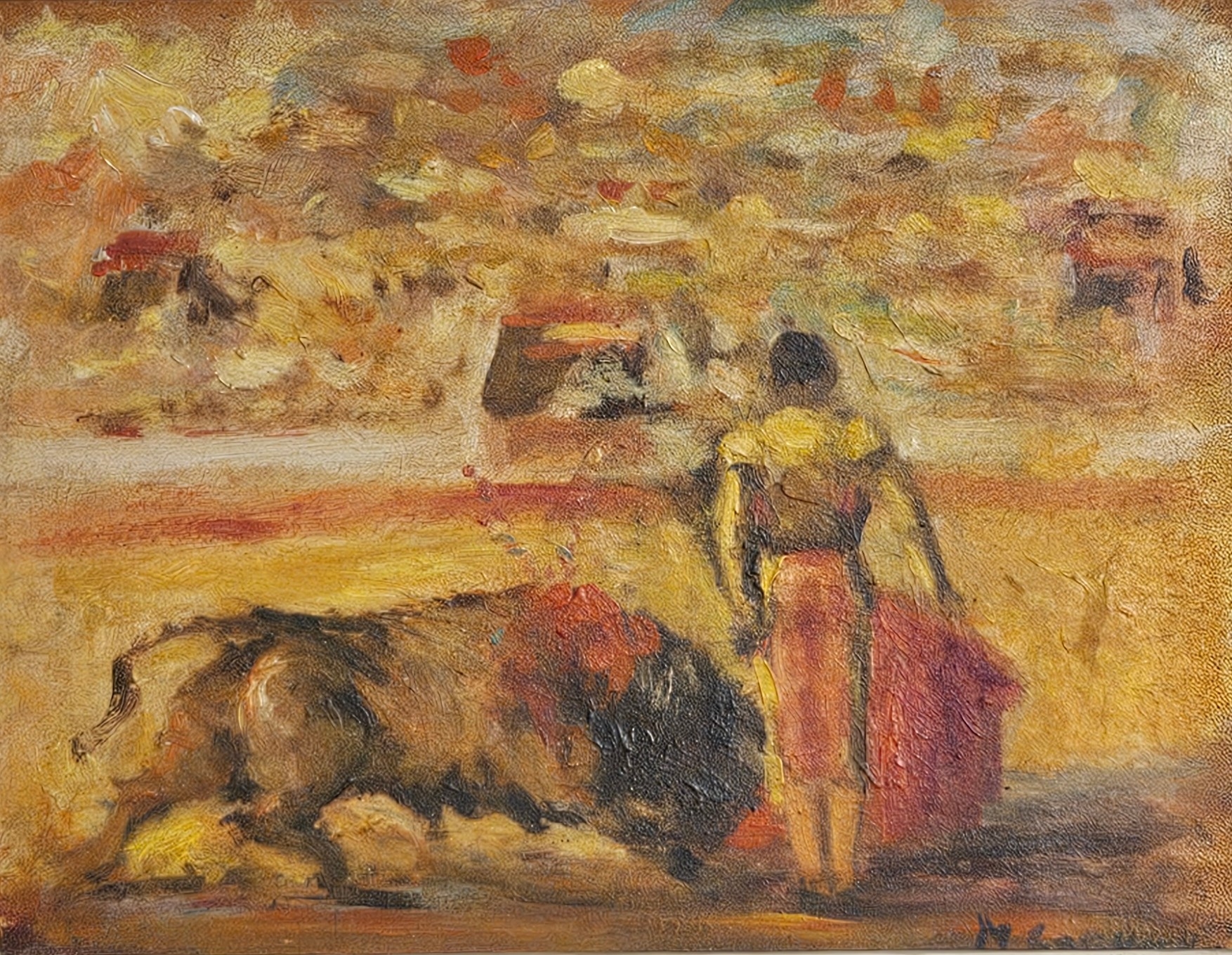 Manuel Cáceres | Lance de capote | MutualArt