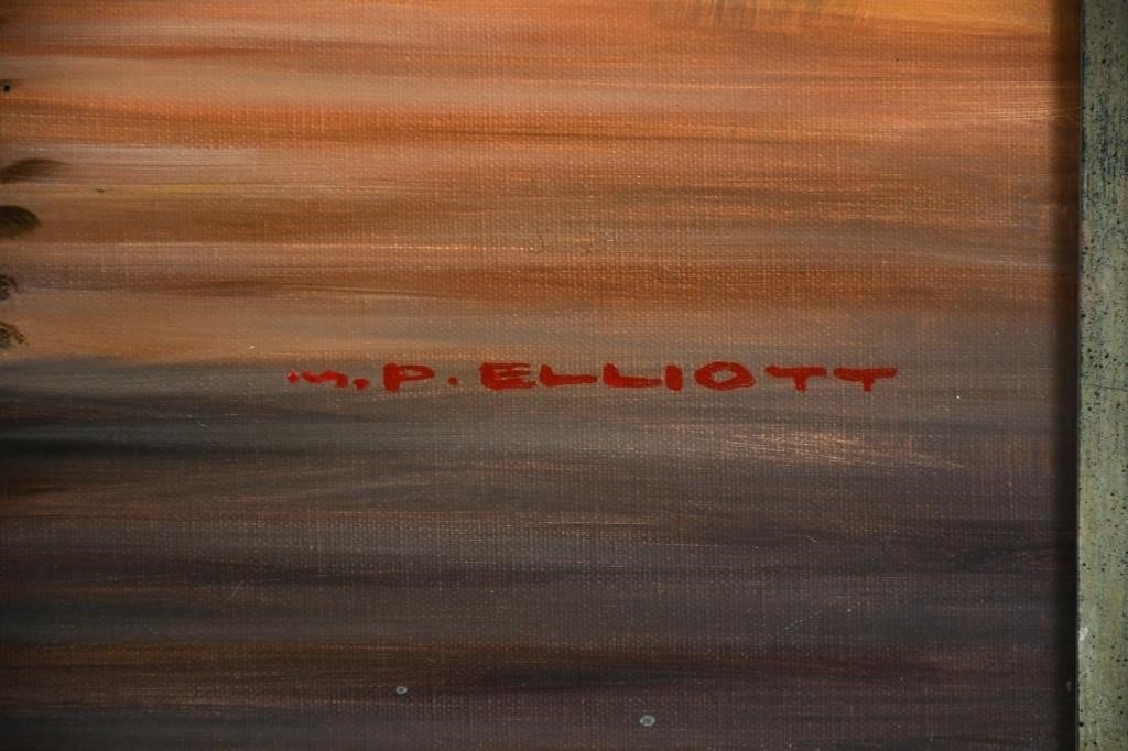 M.P. Elliott | MP ELLIOTT BLUE HERON (1381) | MutualArt