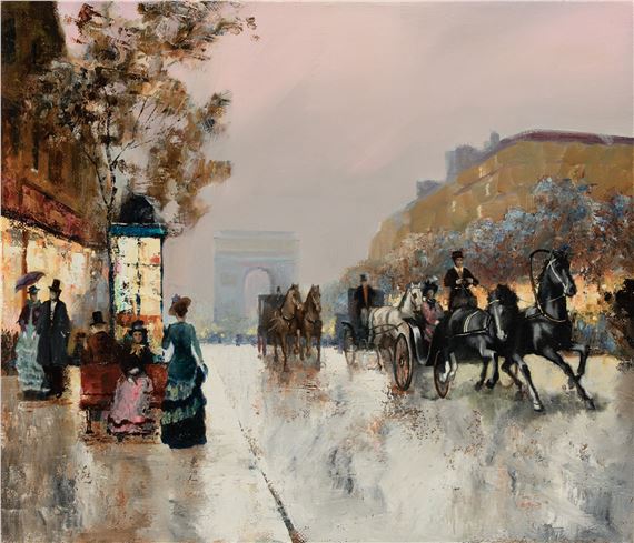 Russian School, 20th Century | RUSSIAN SCHOOL (20th century) Paris | MutualArt