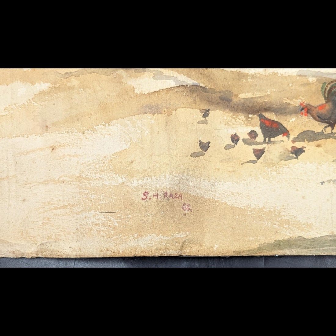 Syed Haider Raza | Signed Sayed Haider Raza (Indian, 1922-2016 ...