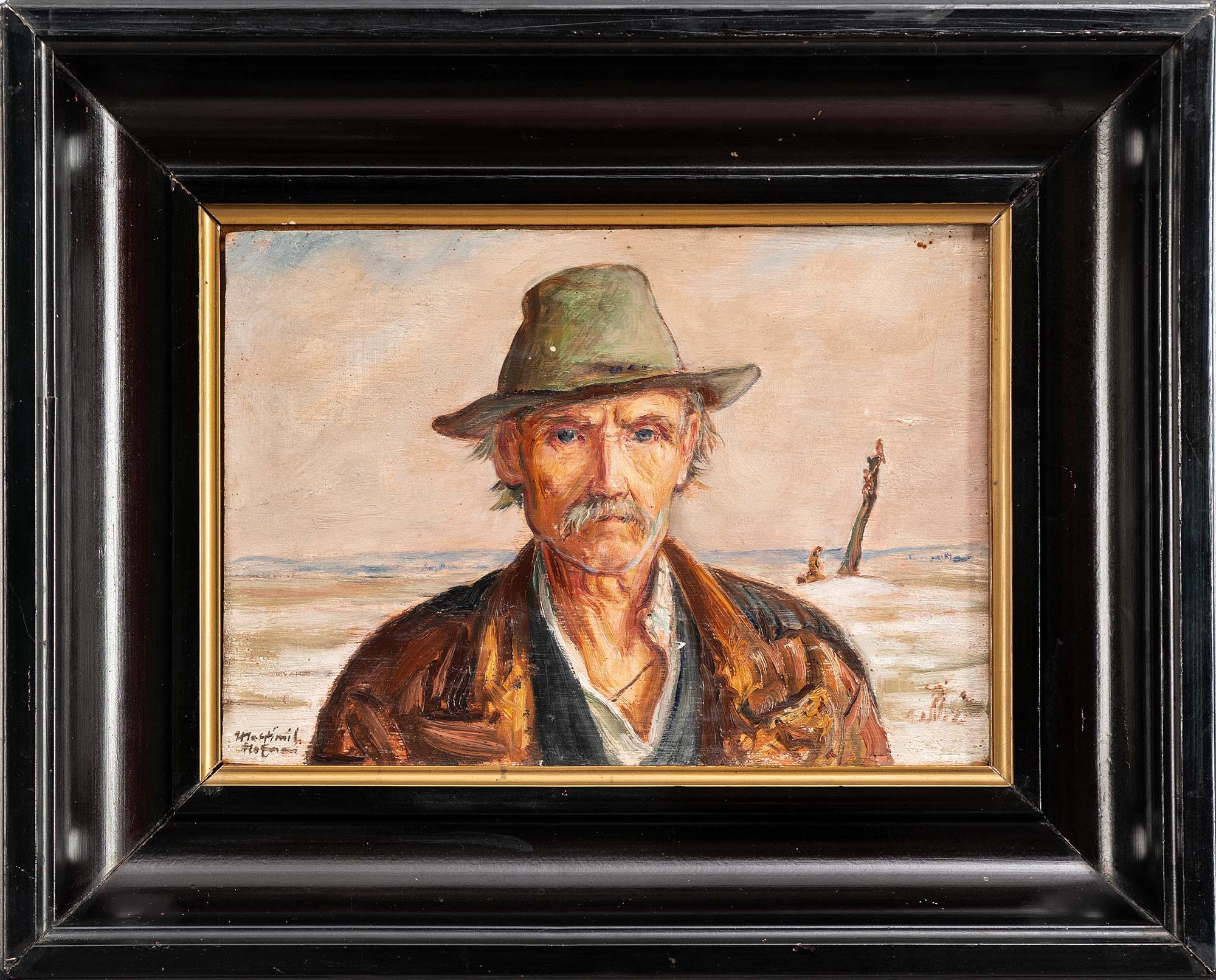 Vlastimil Hoffman | Portret starca | MutualArt