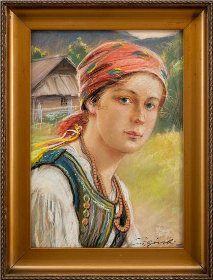 Stanislaw Gorski | Portret krakowianki | MutualArt