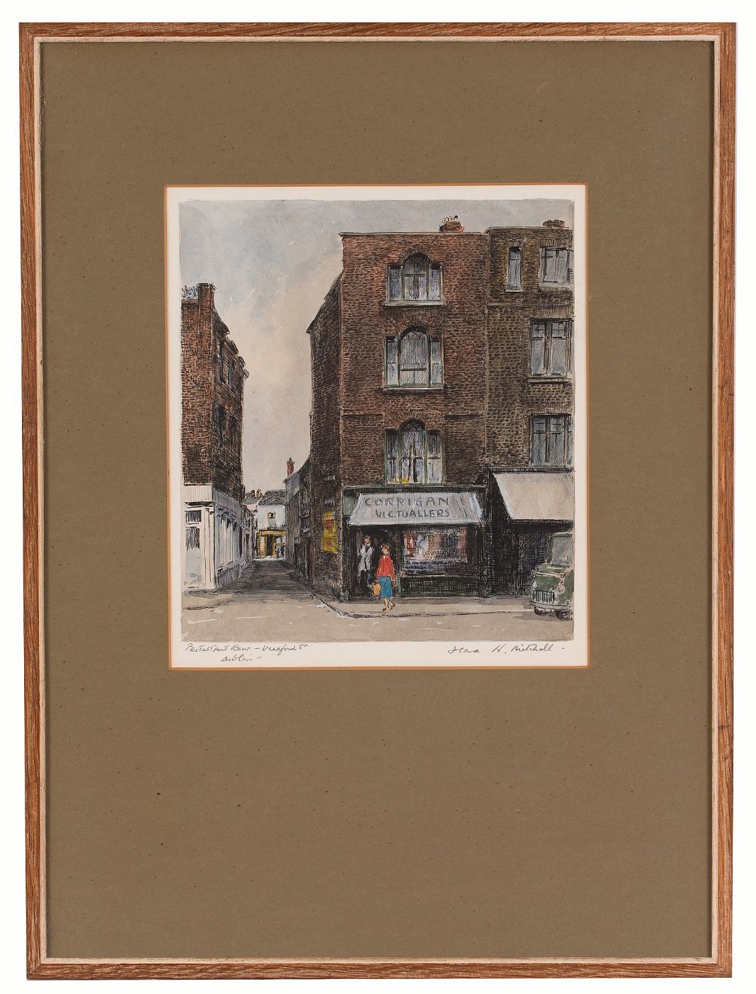 Flora H. Mitchell | PROTESTANT ROW, WEXFORD STREET, DUBLIN | MutualArt