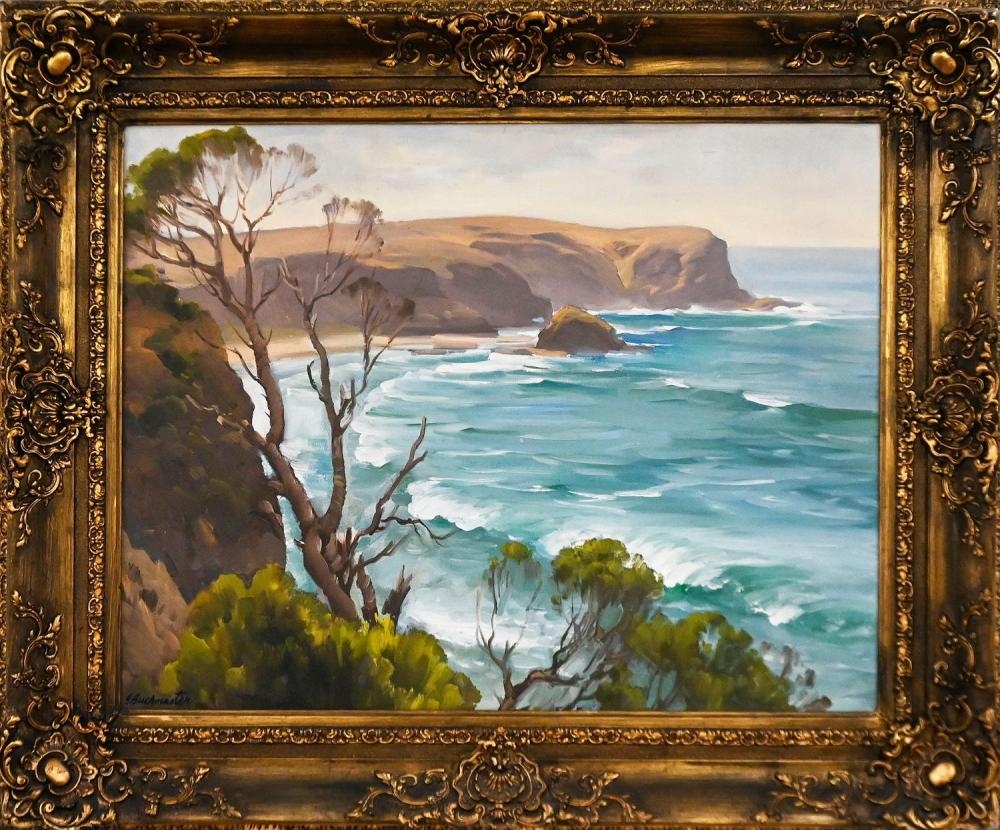 Ernest Buckmaster | ERNEST BUCKMASTER (1897-1968) Coastal Landscape oil ...