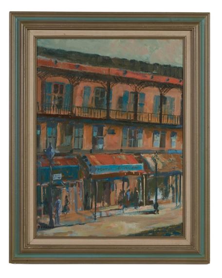 Bruce Bordelon | New Orleans French Quarter Scene | MutualArt