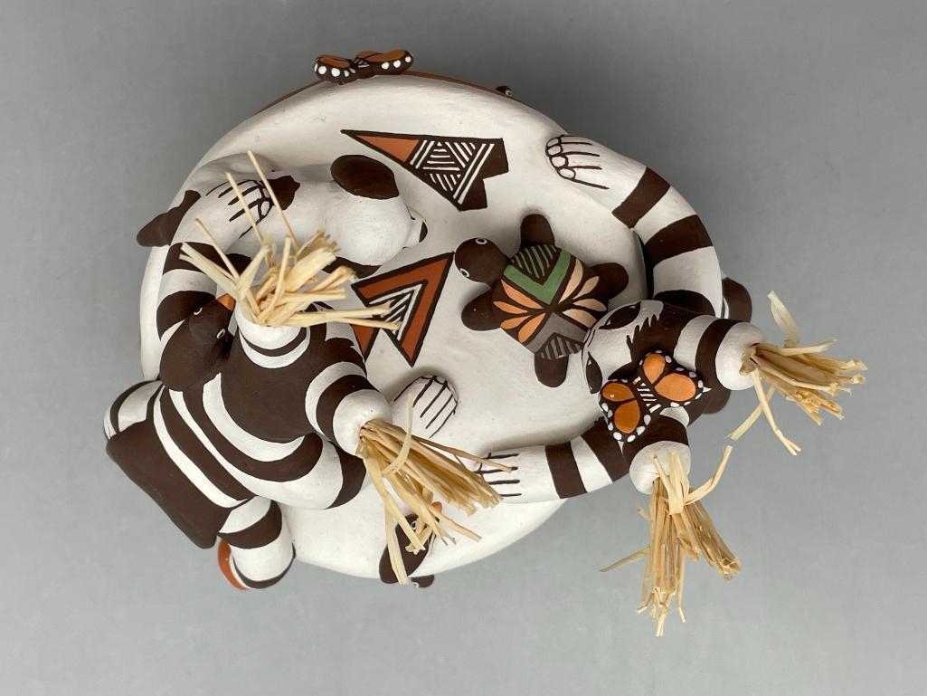 Marilyn Ray | Acoma Pottery Kachina Storyteller | MutualArt