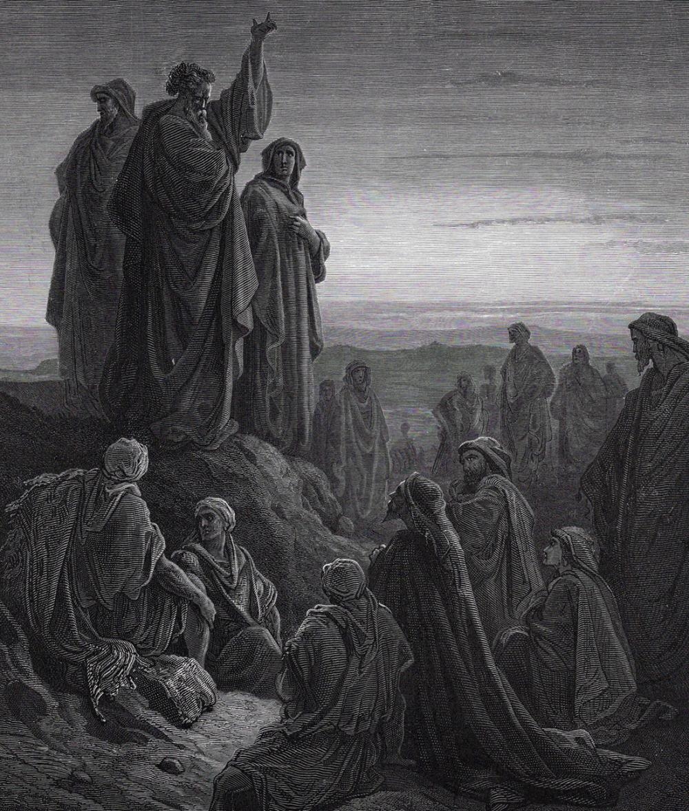 Gustave Doré | The Apostles Preaching The Gospel (from Dore's Bible ...