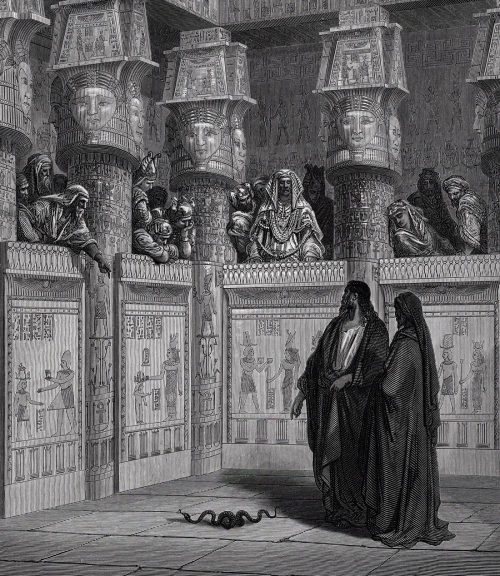 Gustave Doré | Moses and Aaron Before Pharaoh (Circa 1880) | MutualArt